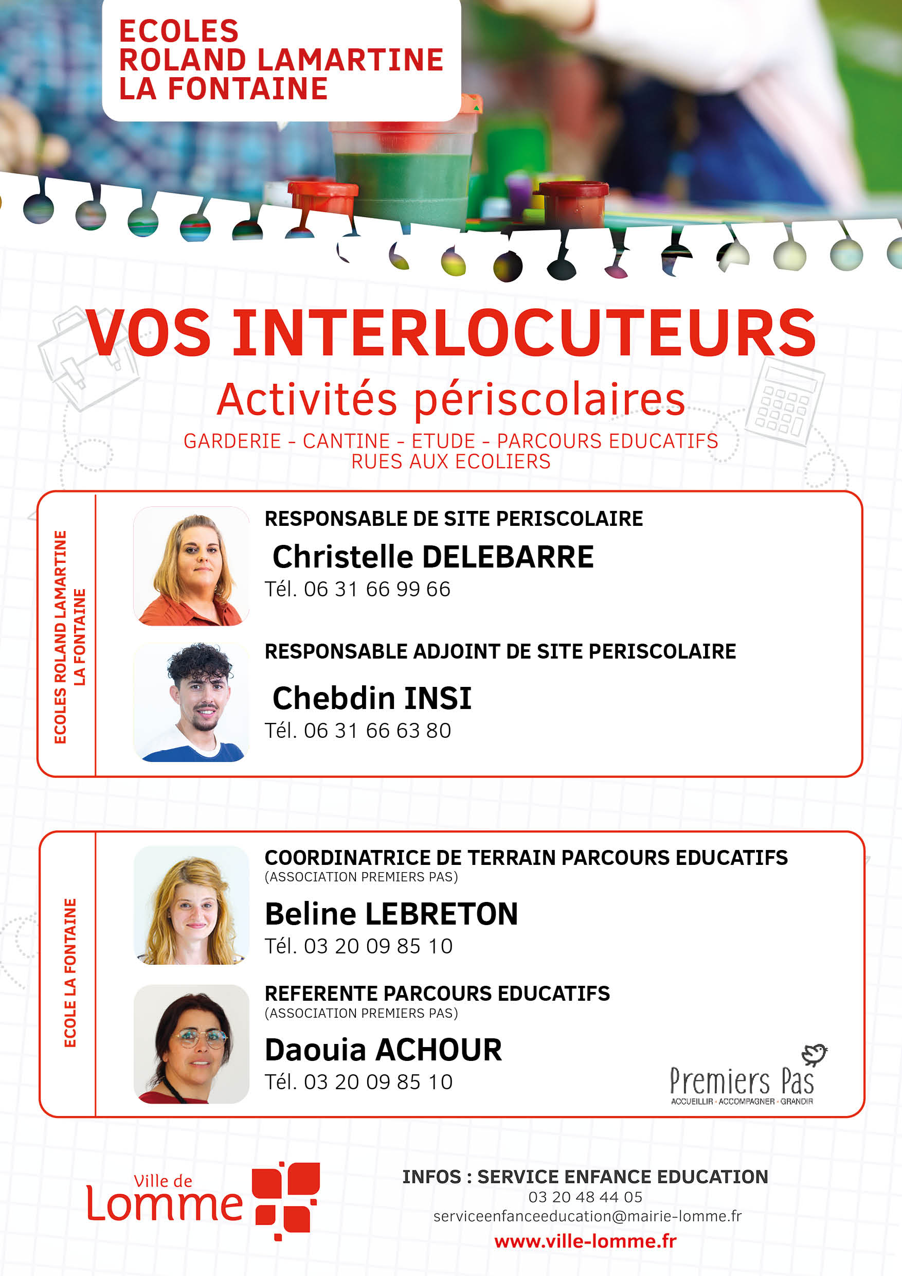 Activités périscolaires / Enfance (3-16 ans) / Enfance / Jeunesse - Ville de Lomme