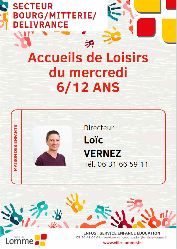 Accueils de Loisirs du Mercredi / Enfance (3-16 ans) / Enfance / Jeunesse - Ville de Lomme