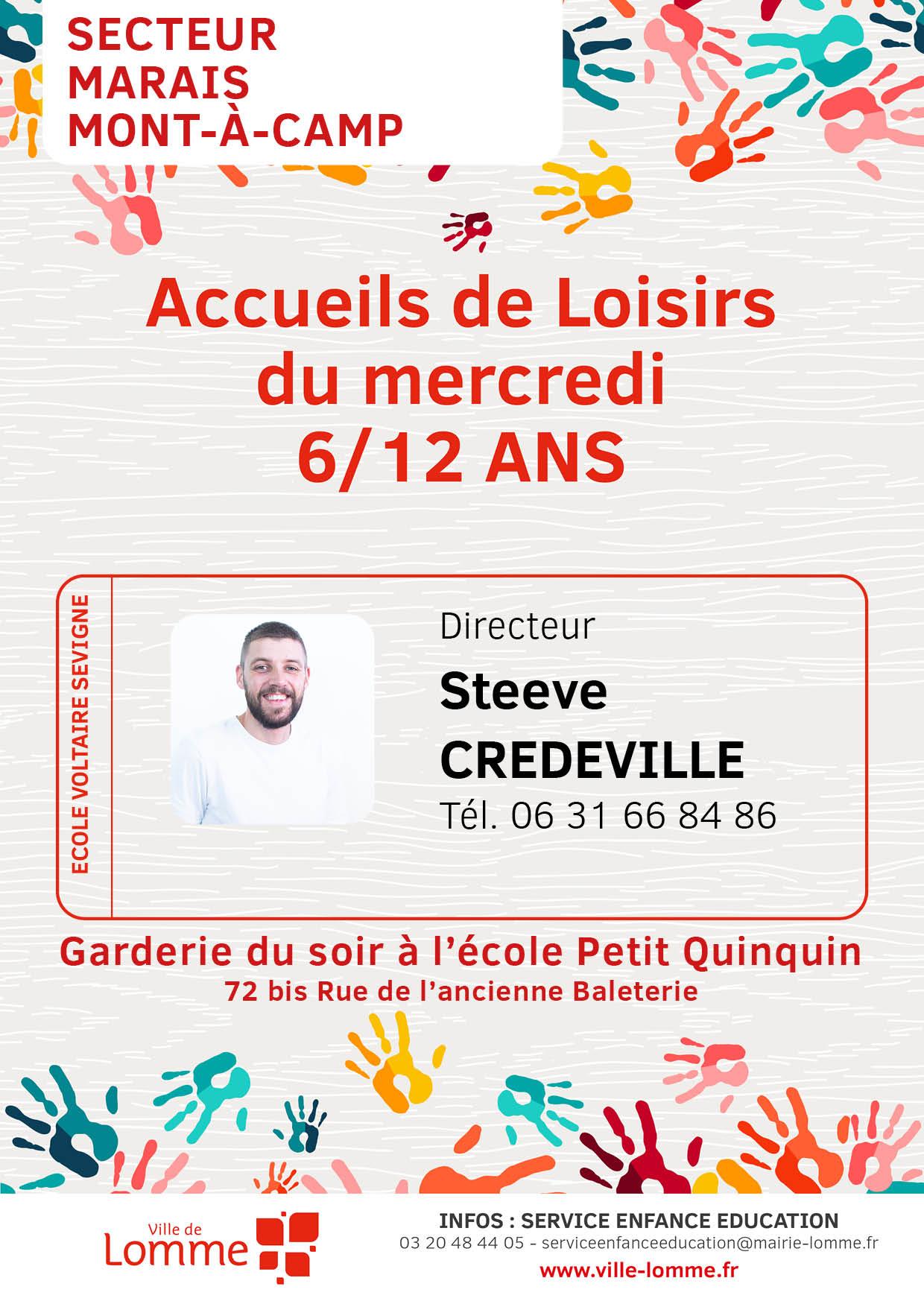 Accueils de Loisirs du Mercredi / Enfance (3-16 ans) / Enfance / Jeunesse - Ville de Lomme